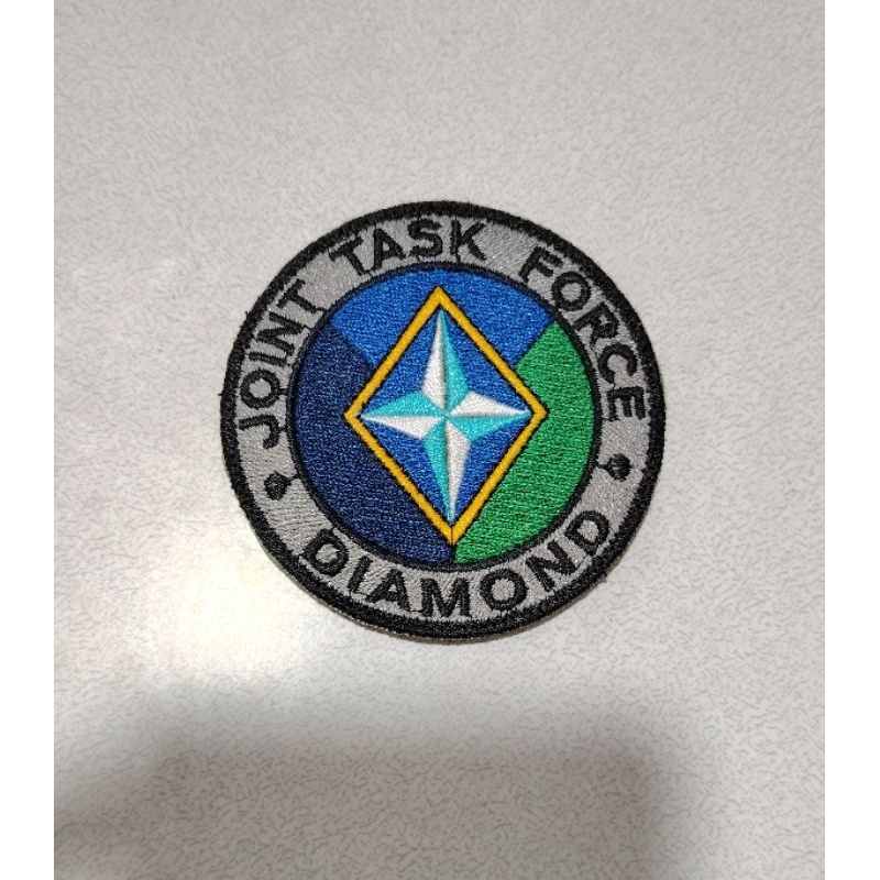 4TH DIVISION (JOINT TASK FORCE) LOGO PATCHES W/ VELCRO MAGIC TAPEE ...