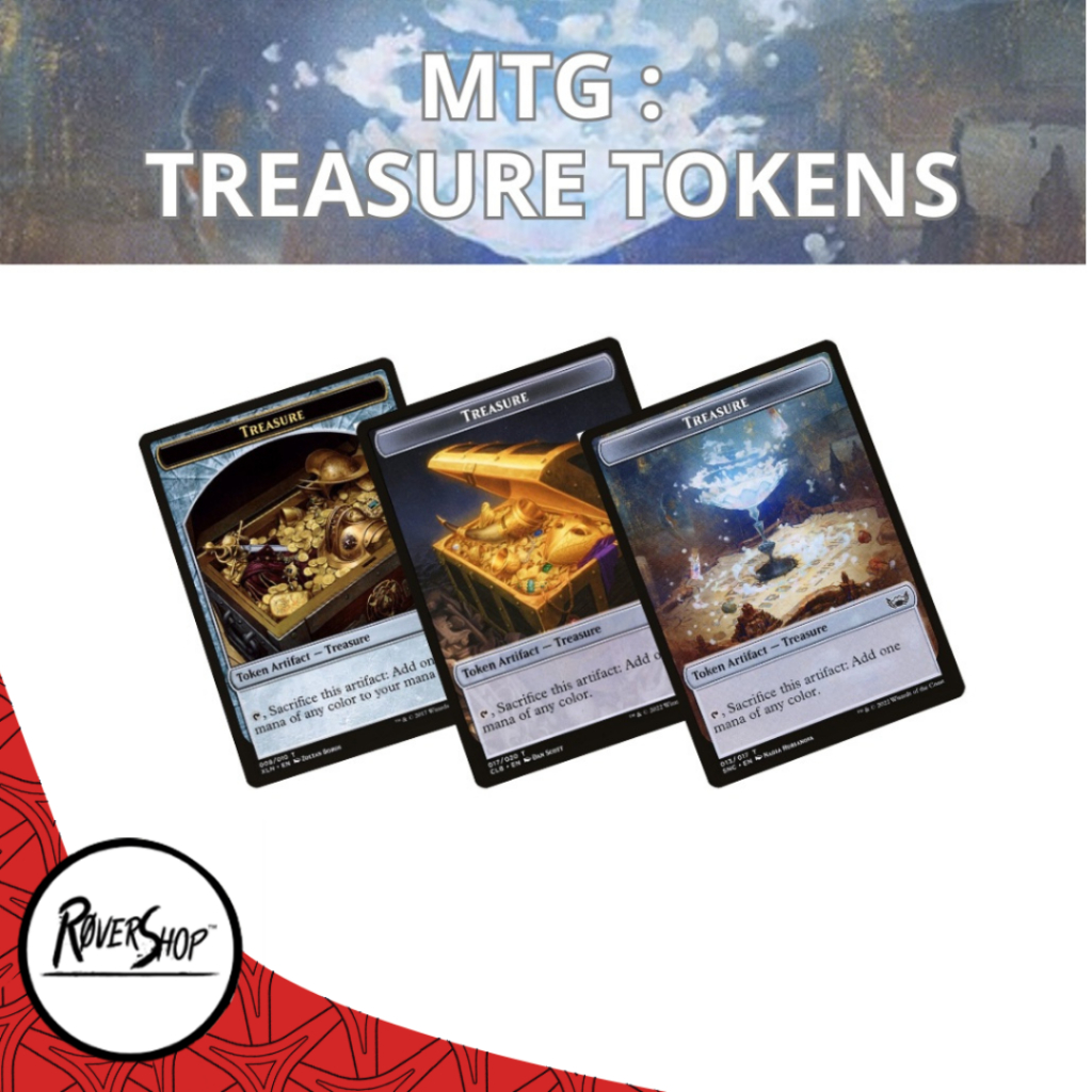 Magic The Gathering MTG Tokens : Treasure Token | Shopee Philippines