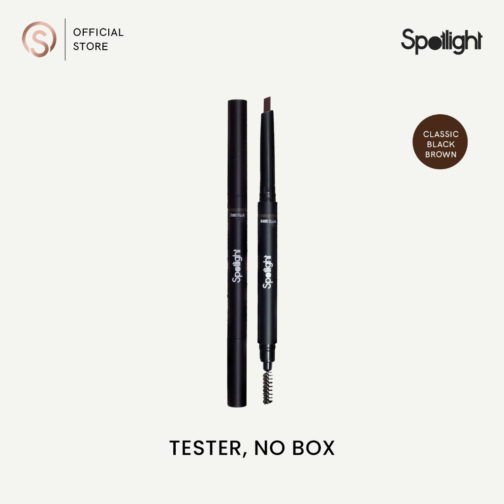 Spotlight - Mega Hit Eyebrow Pencil with Spoolie 0.4g- [Tester, No Box ...
