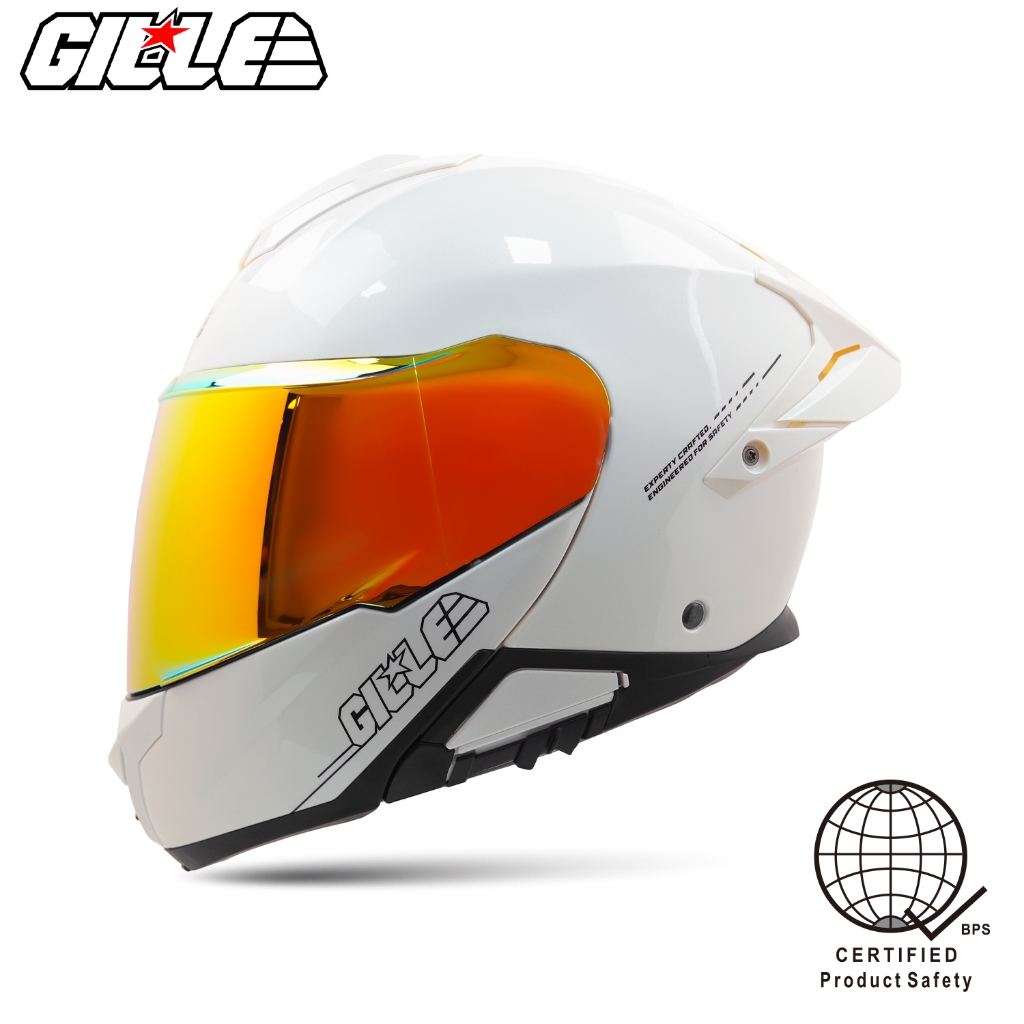 GILLE AF10 Orion #1 Modular Helmet Revo Lens Dual Visor Motorcycle ...