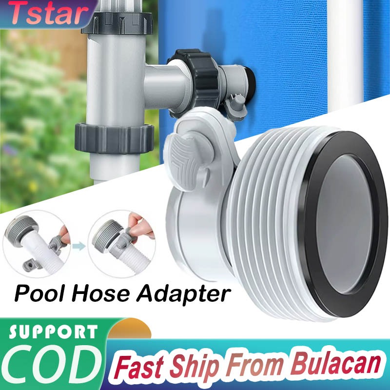 Swimming Pool Hose Adapter Pool Connector for Threaded Intex Hose ...