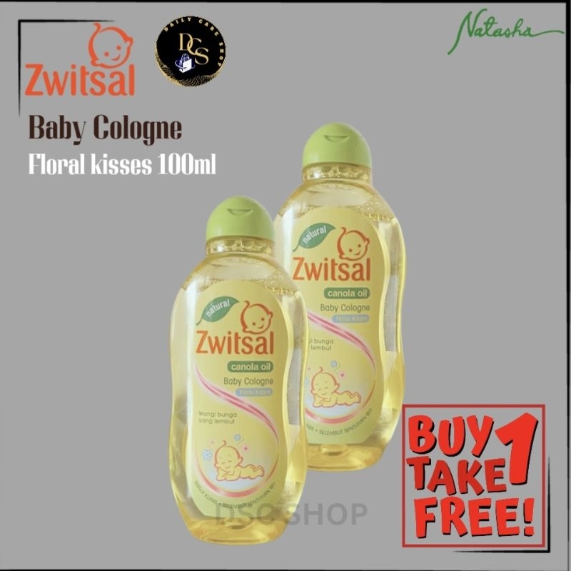 NEW ZWITSAL BABY COLOGNE FLORAL KISSES BUY 1 TAKE 1 10OML | Shopee ...