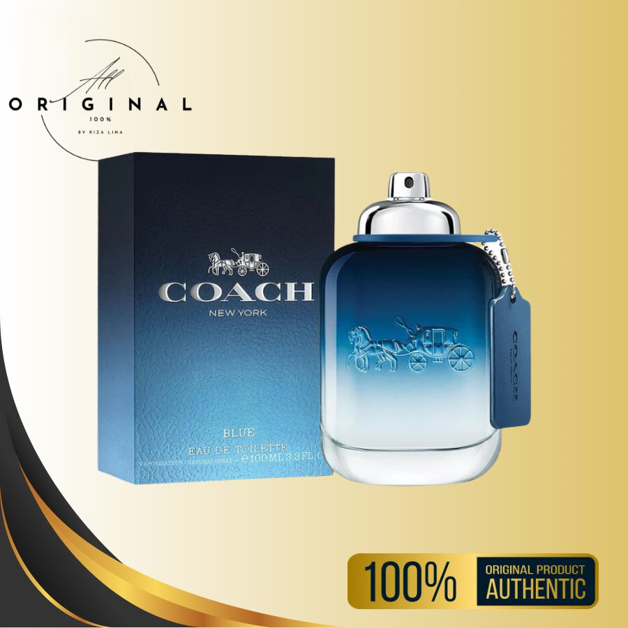 COACH BLUE EDT 100ML | Shopee Philippines