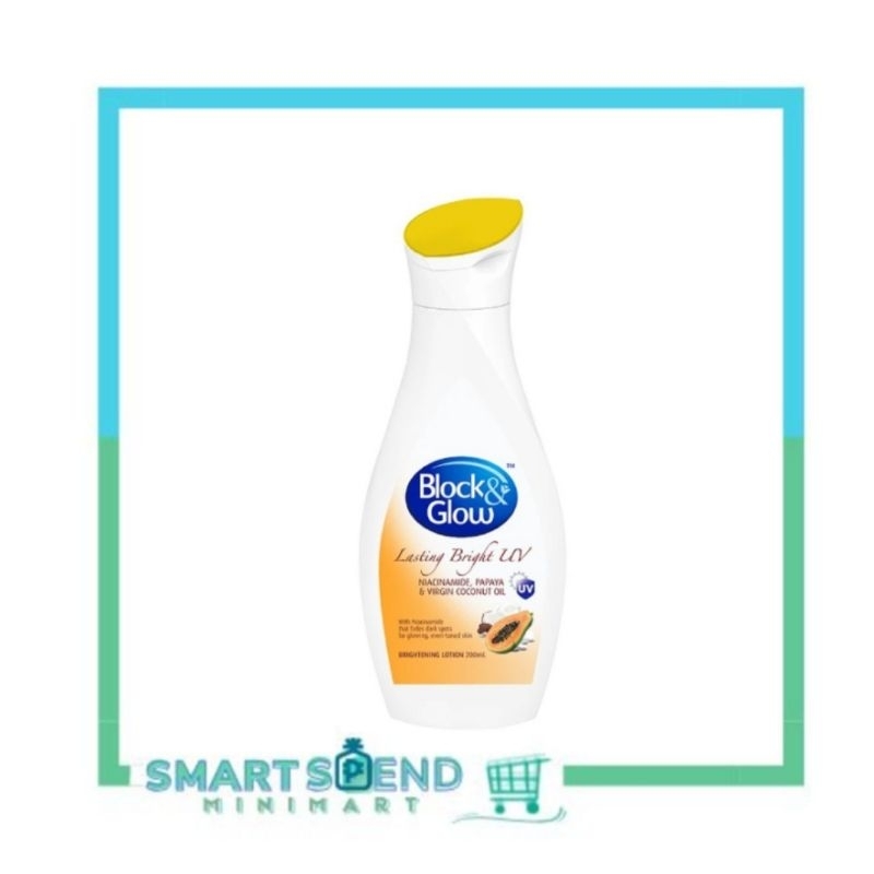 Block & Glow Lasting Bright UV Lotion 200ml | Shopee Philippines