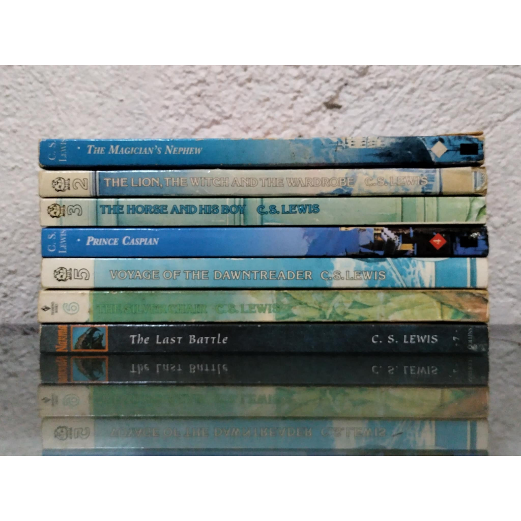 [Set of 7] THE CHRONICLES OF NARNIA by C. S. LEWIS / Complete Series ...