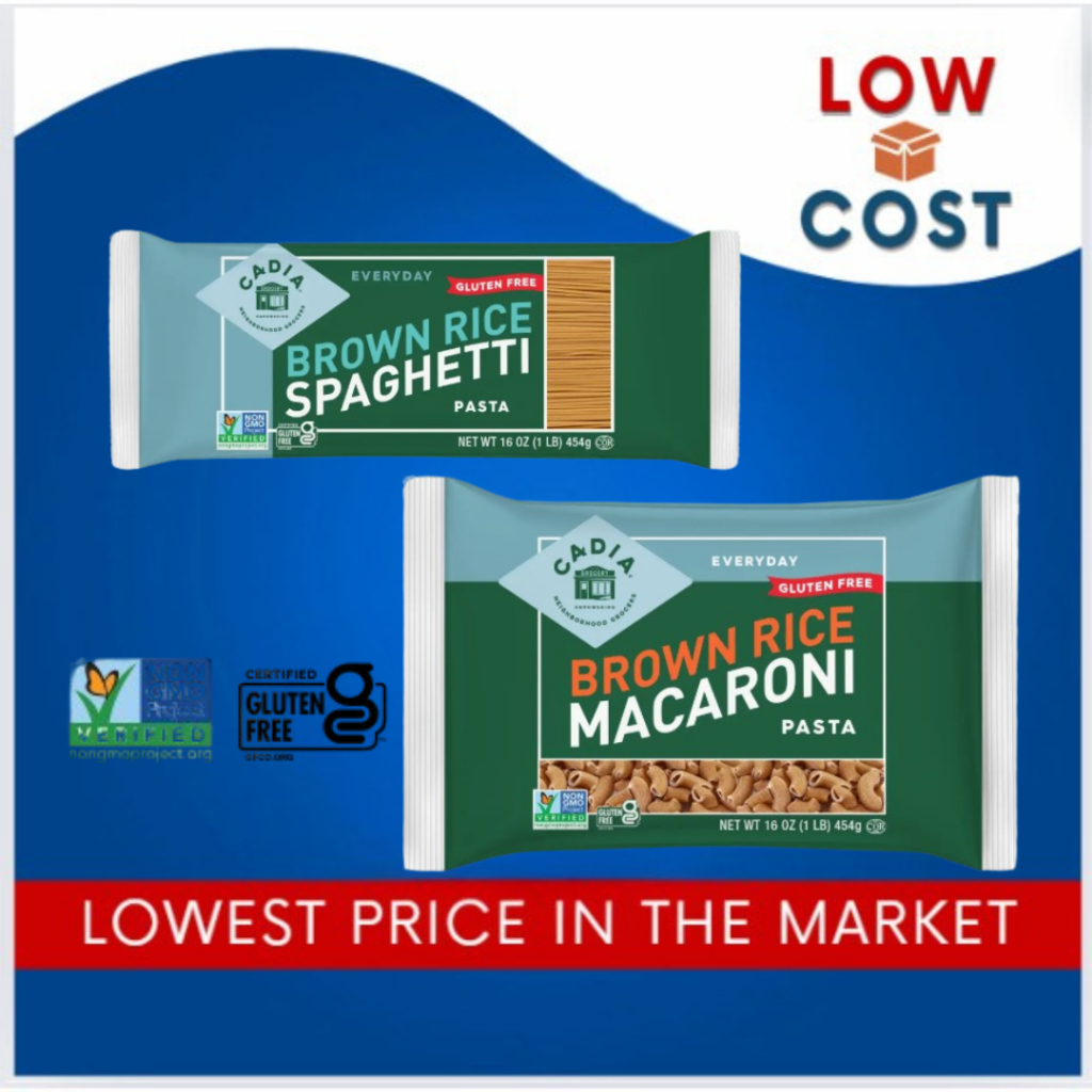 LowCostPh | Cadia Brown Rice Macaroni Pasta 454g, Gluten Free, Cadia ...