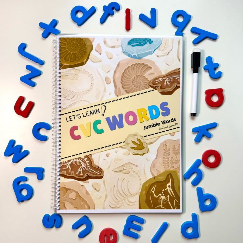 Activity Book: Let’s Learn - CVC Words (Jumbled Words) | Shopee Philippines