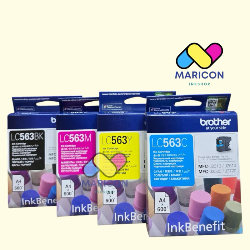 Genuine Original Ink Cartridge Lc563 CMYK w/box | Shopee Philippines