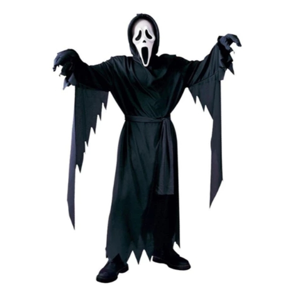 Halloween Adult Children's Scream Death Reaper Comes Ghost Face ...