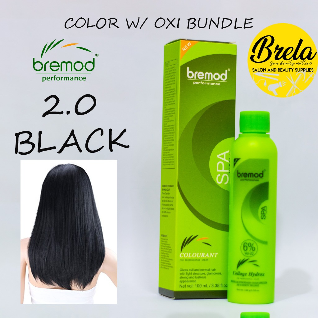 Bremod Hair Color Colour Oxidizing Cream 100 ml (Black, Brown, Dust ...