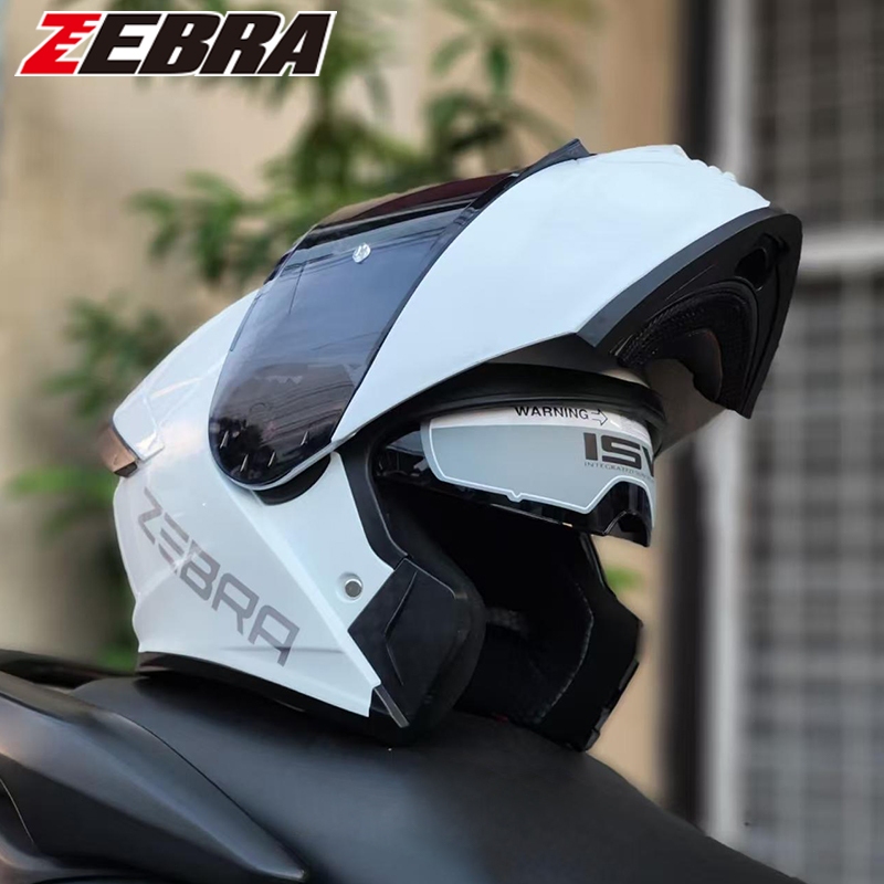 ZEBRA 113 Ritzy Modular Dual Visor Helmet Full Face for Motorcycle ...