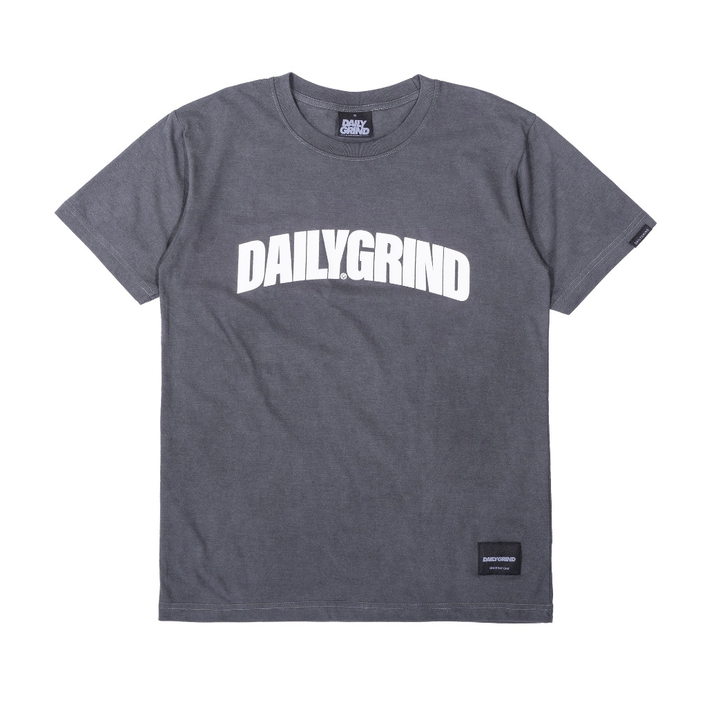 DAILY GRIND VAULTED WASHED TSHIRT GRAY | Shopee Philippines