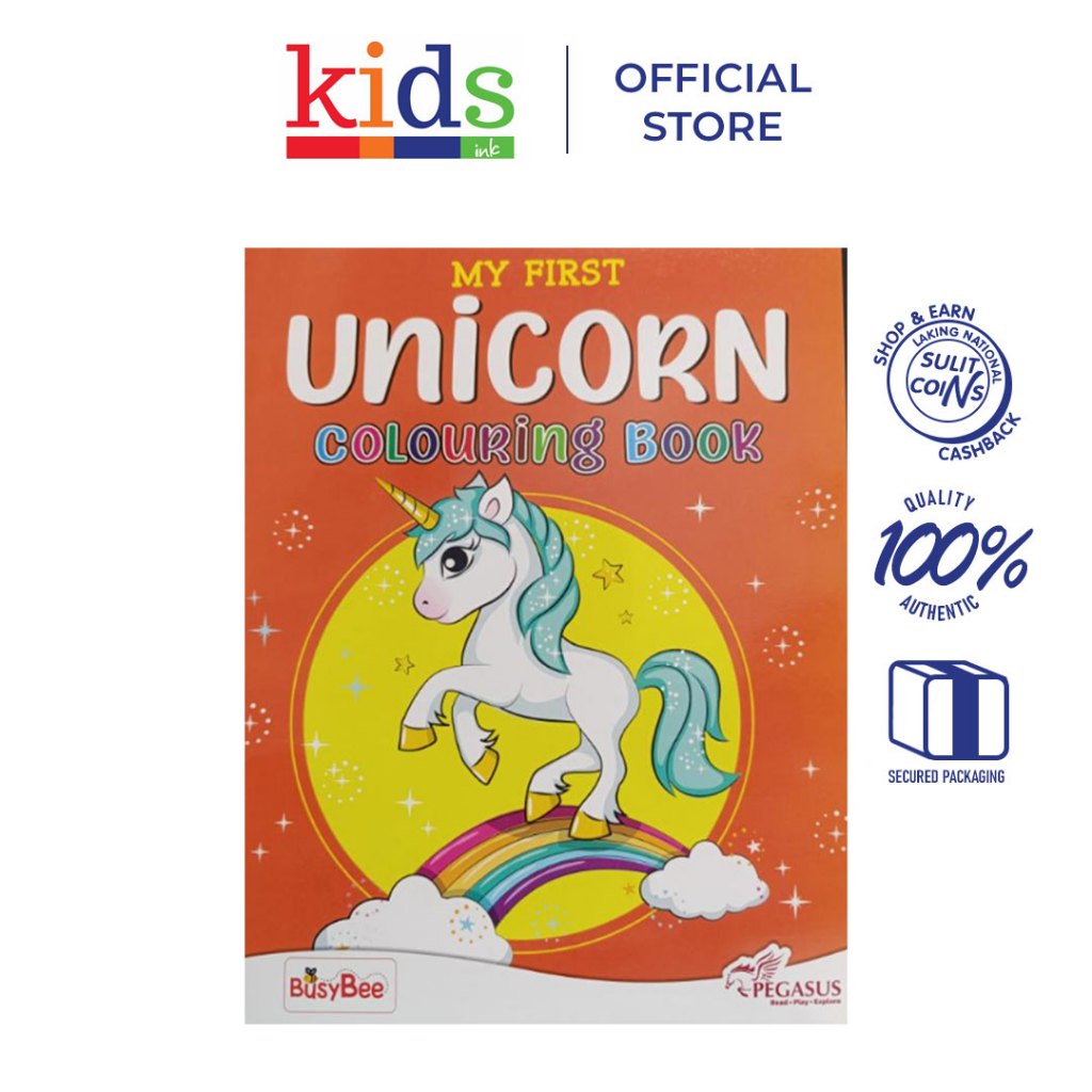 My First Unicorn Colouring Book - Kids Ink | Shopee Philippines