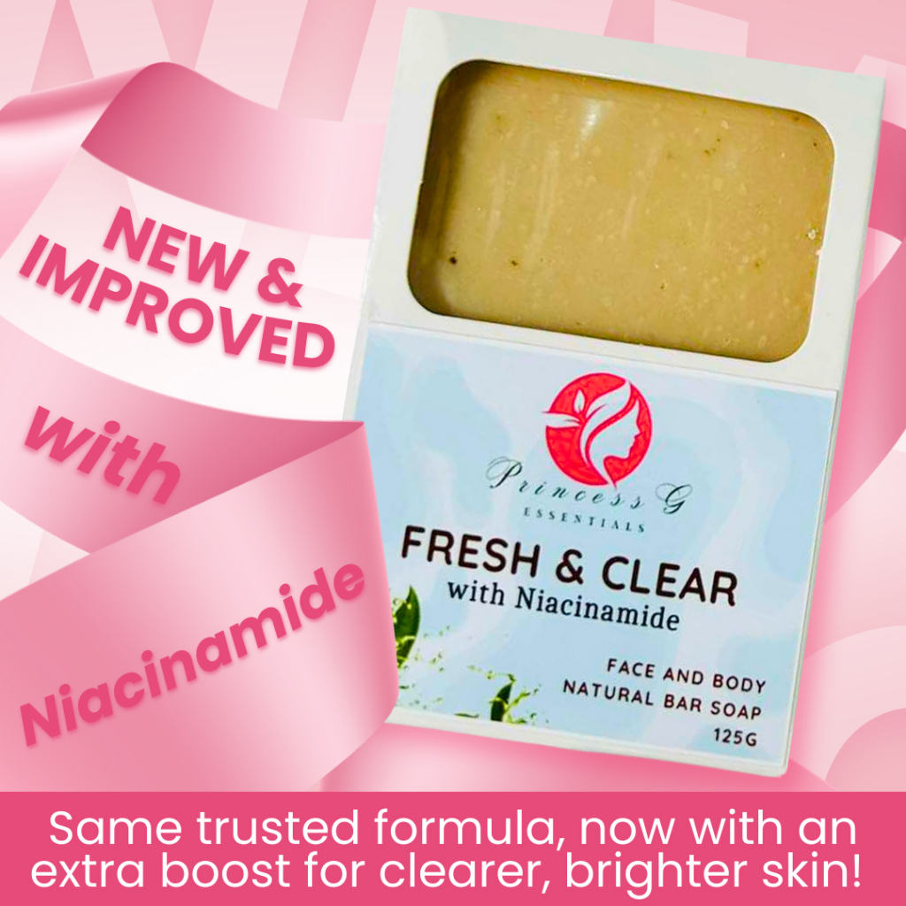 Princess G Fresh and Clear Natural Soap Bar for Acne-prone and Oily ...