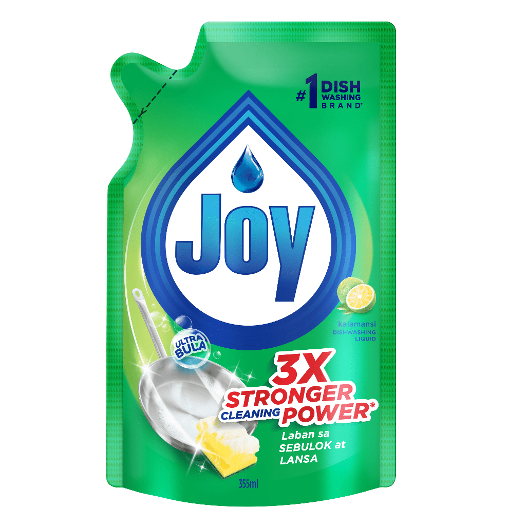 Joy Dishwashing Liquid Kalamansi Refill 355mL | Shopee Philippines