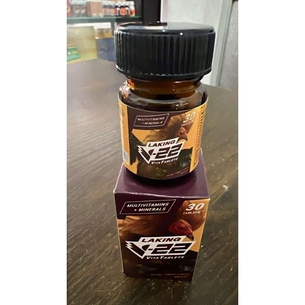 LAKING -MULTIVITAMINS +MINERALS V22 VITA TABLETS 30 TABLETS | Shopee Philippines