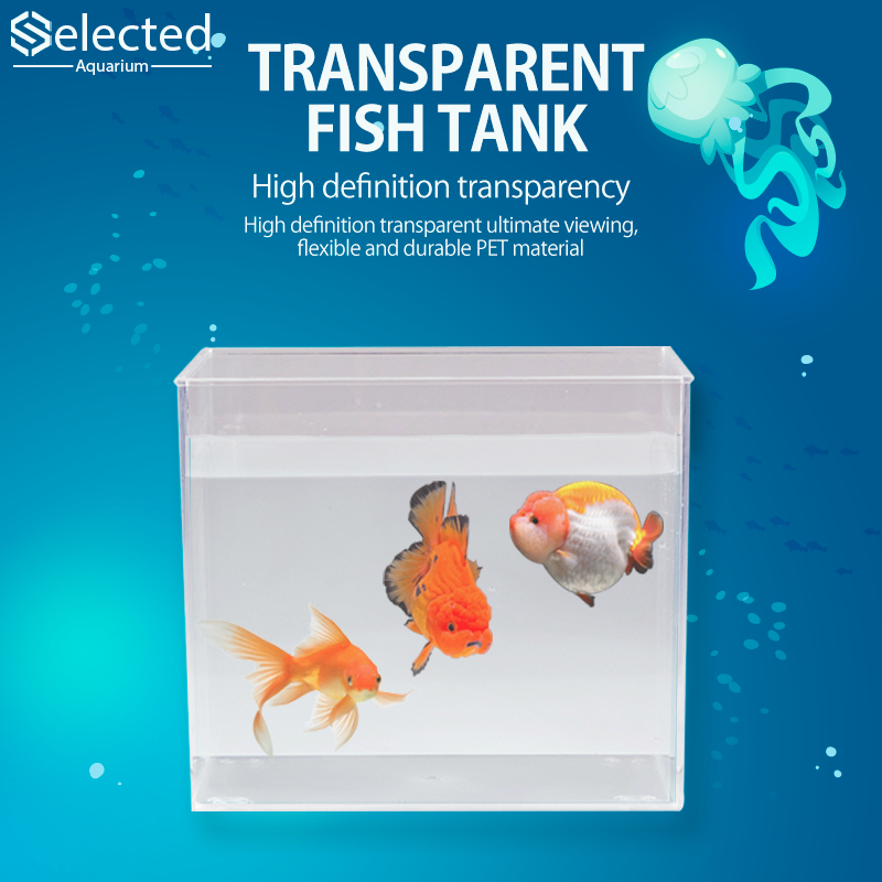 Aquarium Square Goldfish Fish tank Dual Betta Goldfish Clear Acrylic ...