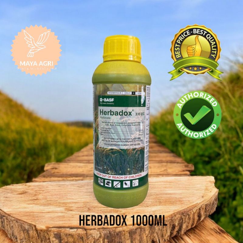 Herbadox 330EC Pendimethalin Herbicide 1000ml-BASF | Shopee Philippines