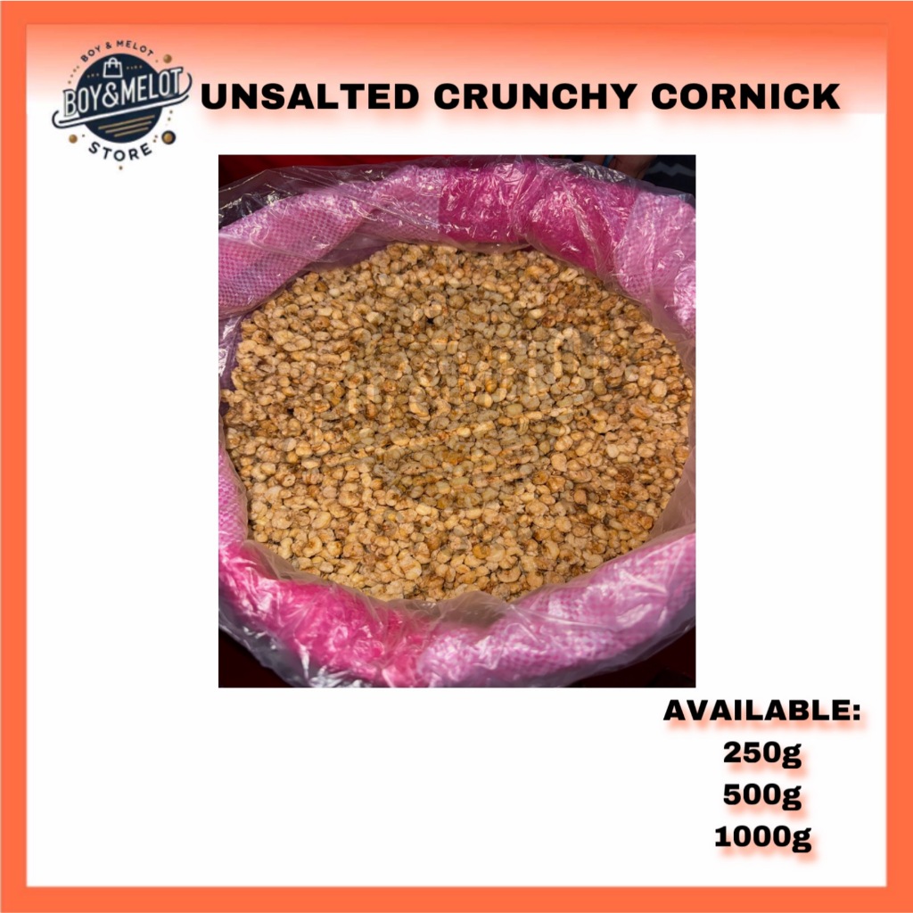 Unsalted Crunchy Cornick | Shopee Philippines