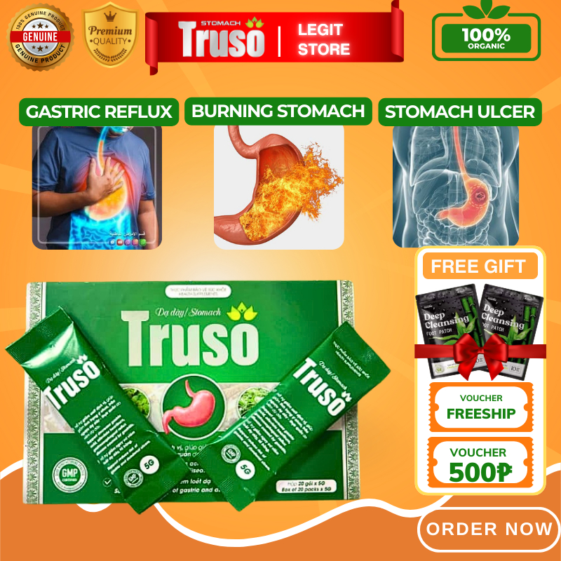[No.1 Choice] TRUSO HERBAL Original - Effectively Reduces Acid Reflux ...