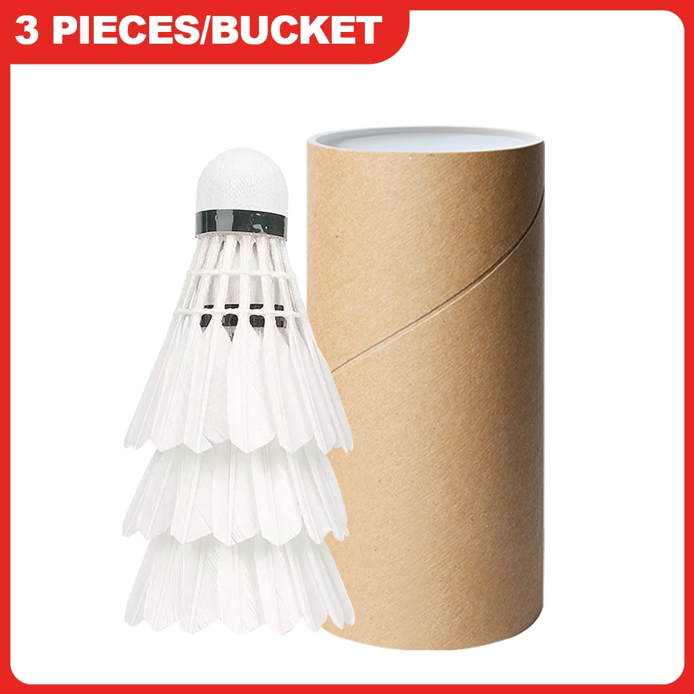 3Pcs Badminton Shuttlecocks Sports Fitness Aerodynamics Shuttlecock ...