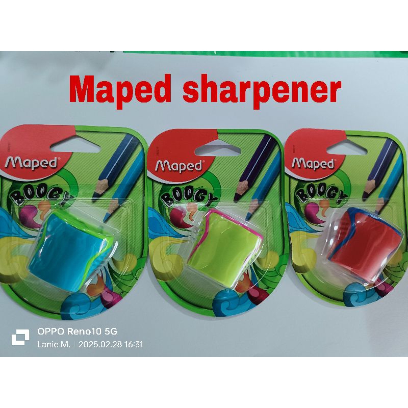 Maped Boogy 2 hole pencil sharpener original | Shopee Philippines