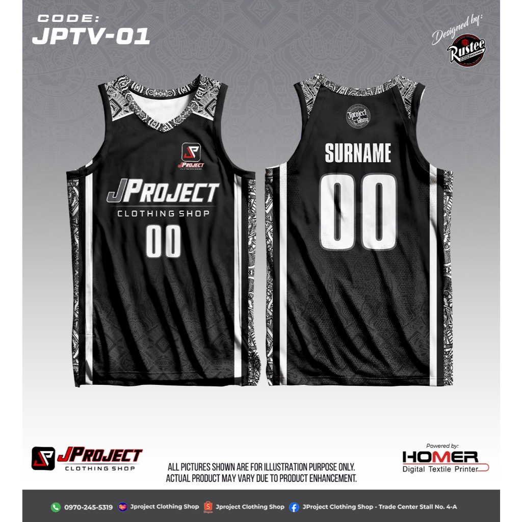 PERSONALIZE SURNAME & NUMBER PREMIUM BASKETBALL JERSEY | Shopee Philippines