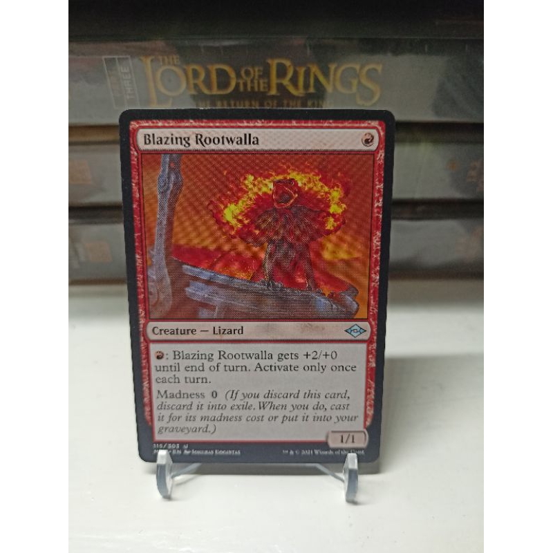 BLAZING ROOTWALLA - MAGIC THE GATHERING | Shopee Philippines