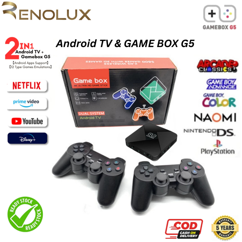 Game box arcade game machine Android TV Nintendo PSP Simulator Classic ...