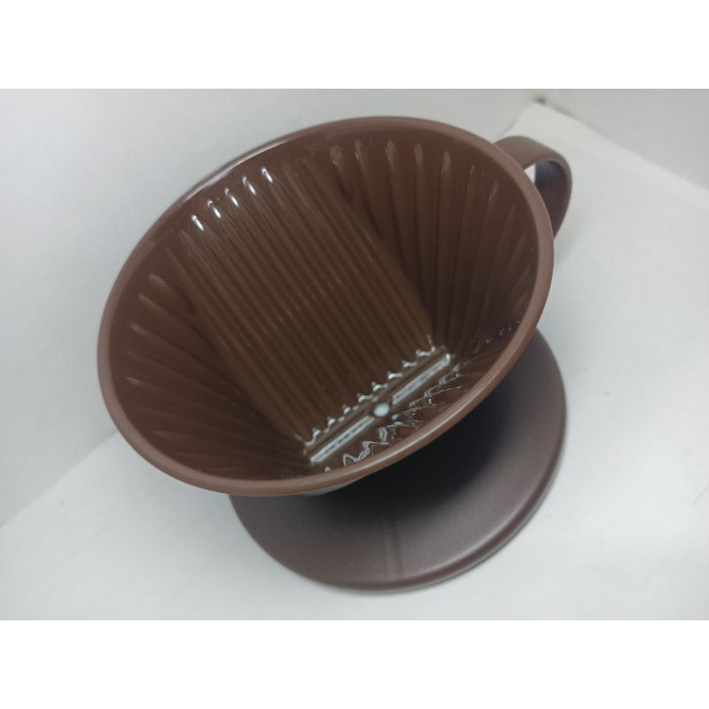brown plastic coffee dripper | Shopee Philippines