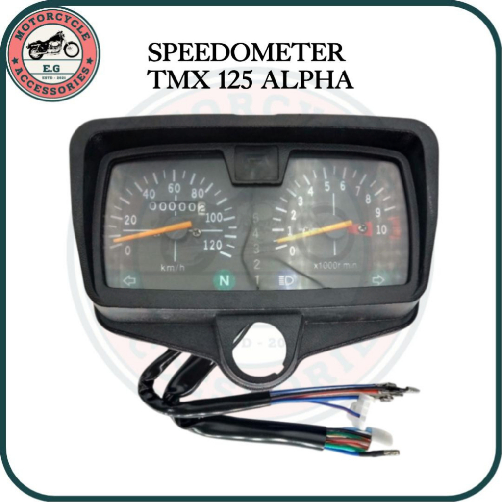 E.G MOTORCYCLE MODIFIED HONDA TMX125 ALPHA SPEEDOMETER | Shopee Philippines