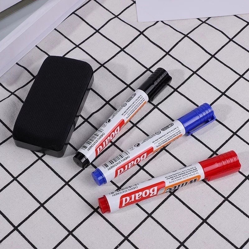 3-color marker whiteboard pen erasable _Warmth_ | Shopee Philippines