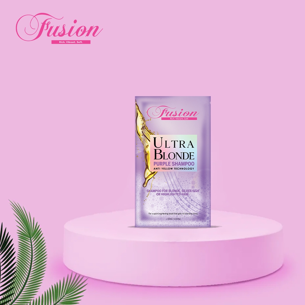 Fusion Ultra Blonde Purple Shampoo 30ml | Shopee Philippines