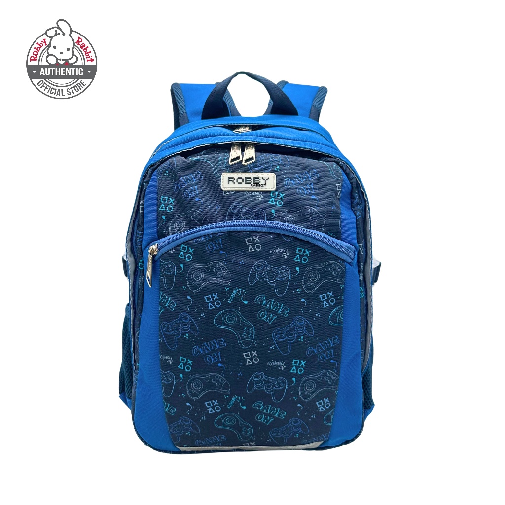 Robby Rabbit Game On Backpack 16-Inch (Black, Blue, Dinosaur) | Shopee ...