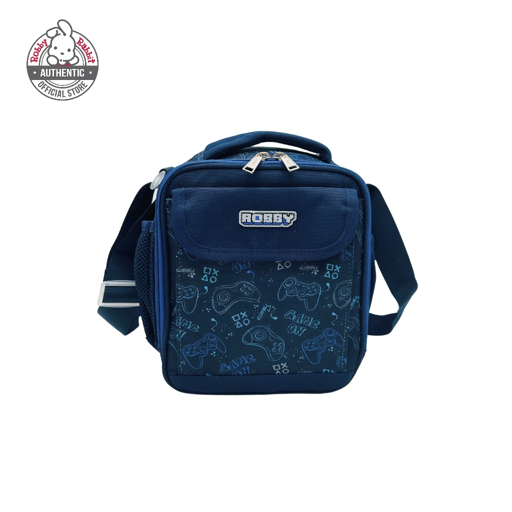 Robby Rabbit Win Machine Vertical Thermal Lunch Bag (Blue, Green ...