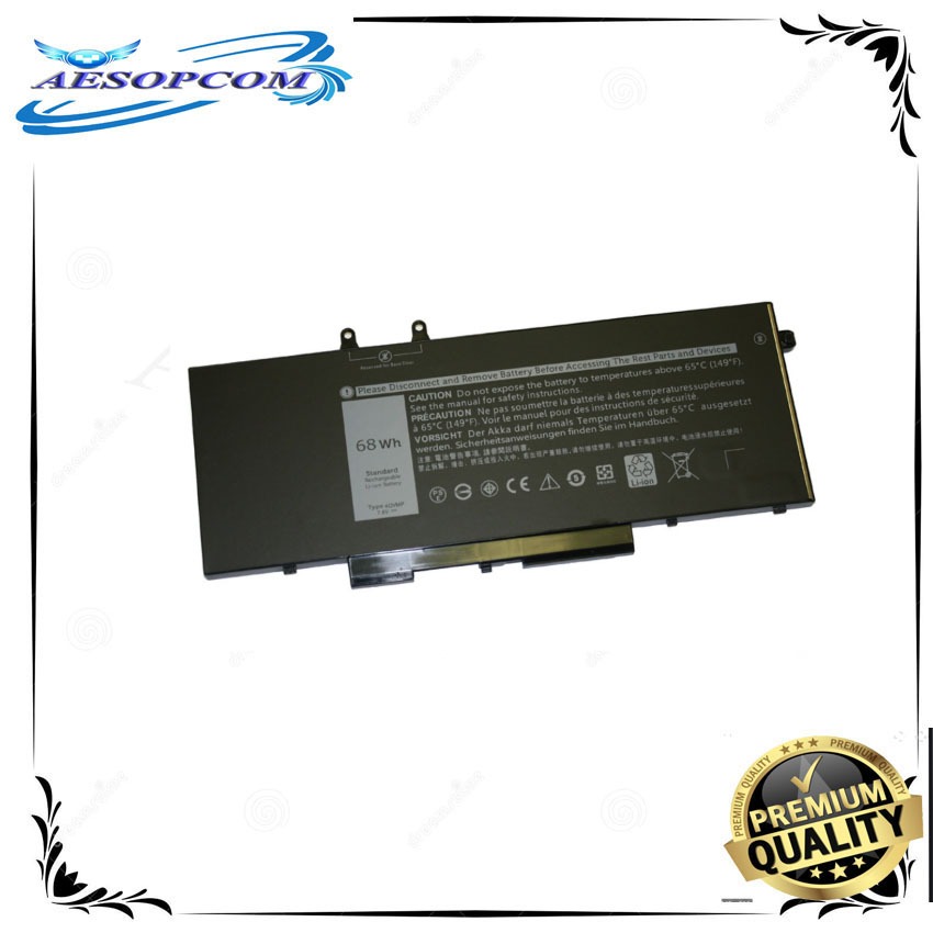 4GVMP Laptop Battery Compatible for Dell Latitude 5400 5500 5410 5510 ...