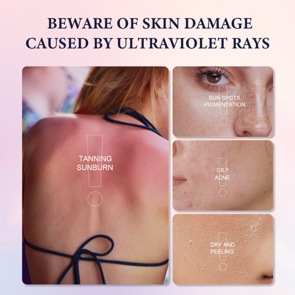 Buy1Take1 FDA WORADA SPF60 face whitening sunscreen and new upgraded ...