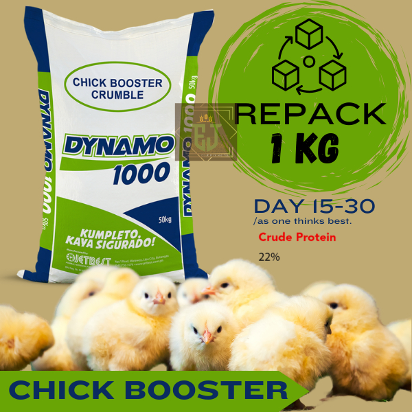 Jetbest Dynamo 1000-Chicken Booster | 1 kg (Repack) | Shopee Philippines