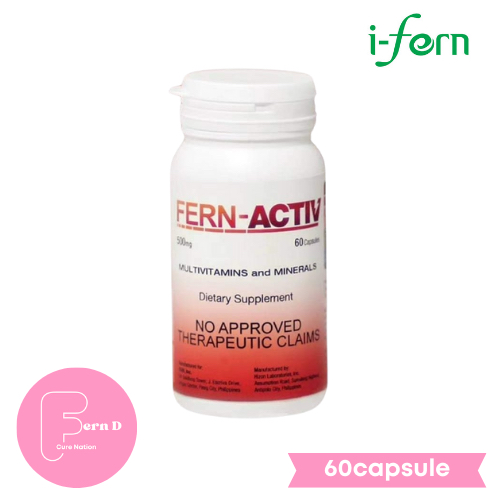 IFern Fern Activ Multivitamins and Minerals | Shopee Philippines