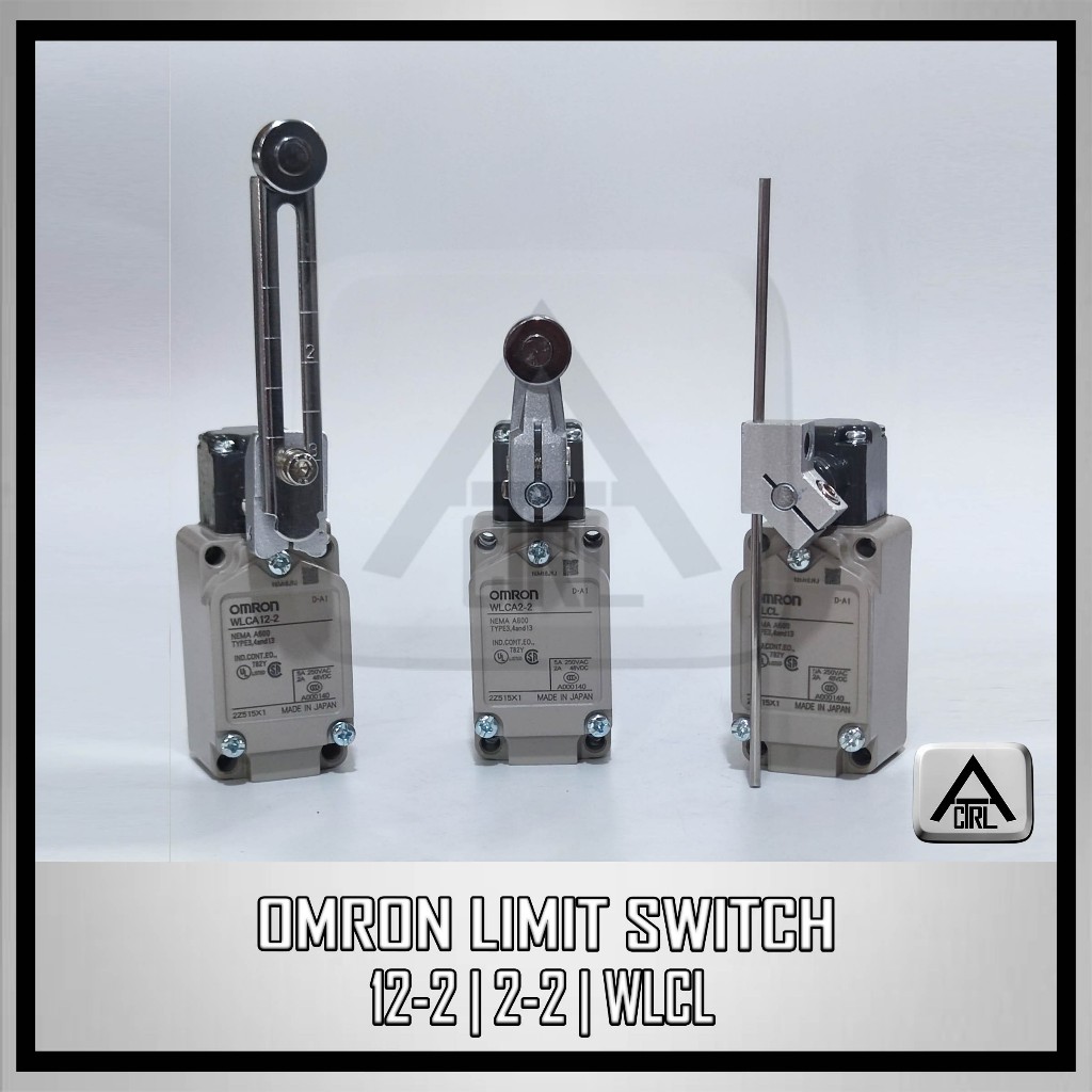 LIMIT SWITCH OMRON BRAND (WLCL, WLCA2-2 AND WLCA12-2) | VAT INCLUDED PRICES | Shopee Philippines