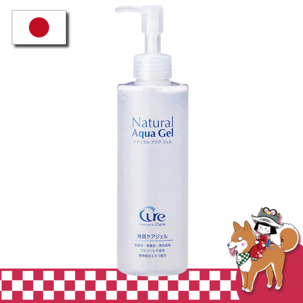 Cure Natural Aqua Gel Peeling Gel Exfoliator for Face and Body 250g ...