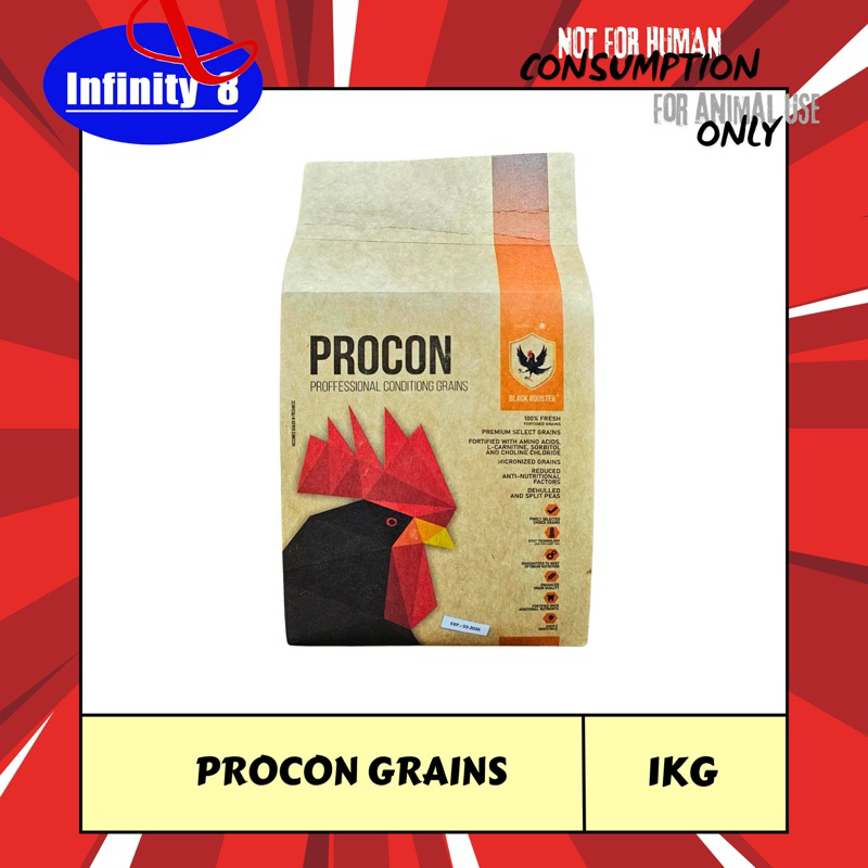 BLACK ROOSTER PROCON GRAINS 1KG | Shopee Philippines