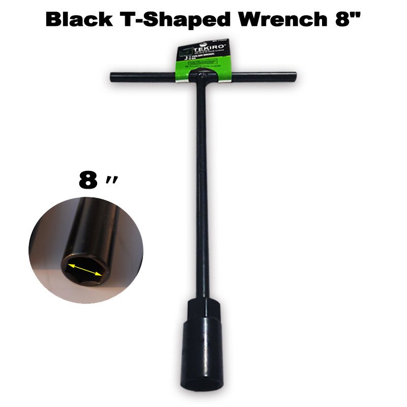 T-type Wrench Multi Function 8mm 10mm 12mm Black Wrench Tool Set ...