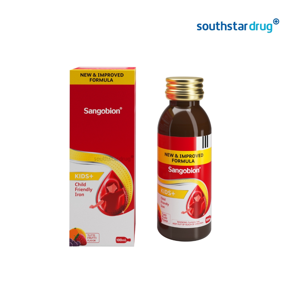 Sangobion Kids + Syrup 100ml | Shopee Philippines