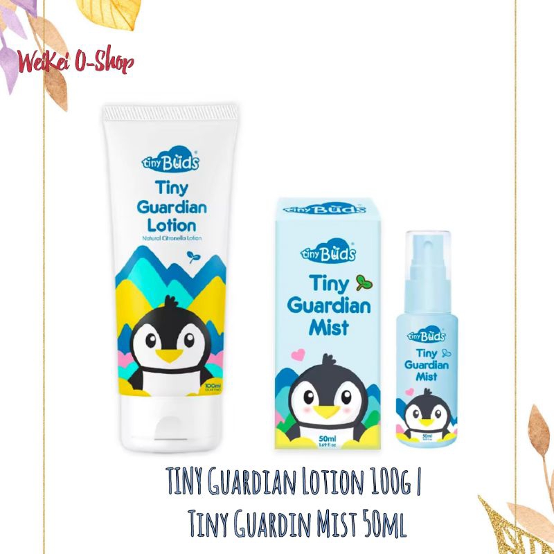 Tiny Buds Tiny Guardian Lotion 100g || Tiny Guardian Mist 50ml | Shopee ...
