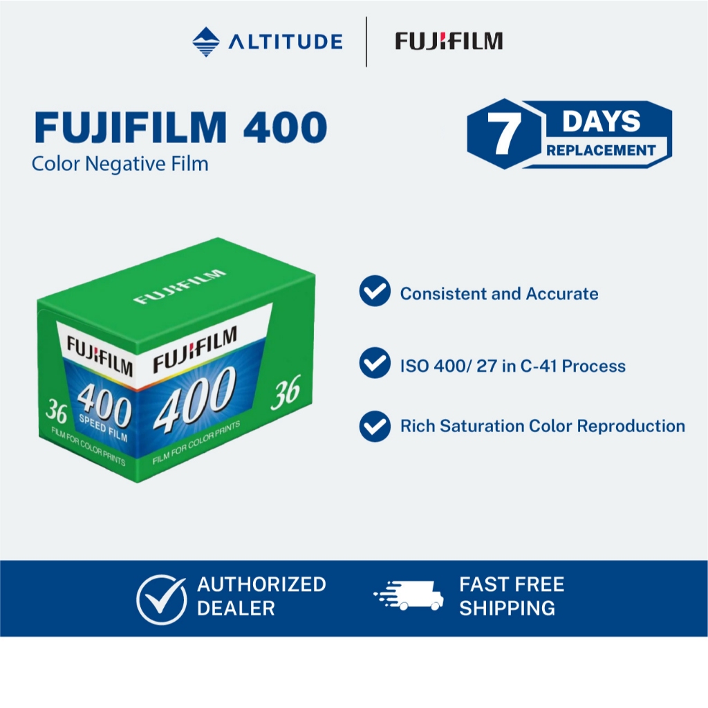 FUJIFILM 400 Color Negative Film | Shopee Philippines