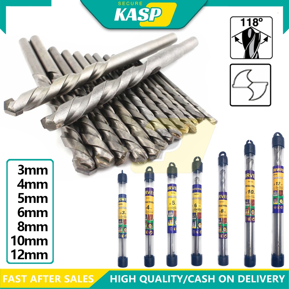 Original Masonry Concrete Drill Bit Impact Drill Precision Tool 3mm 4mm ...