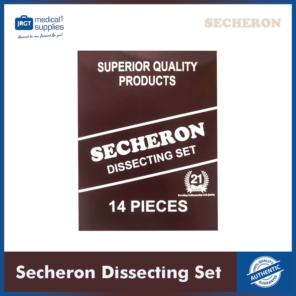 Secheron 14-Piece Dissecting Set – Stainless Steel Tools for Precision ...