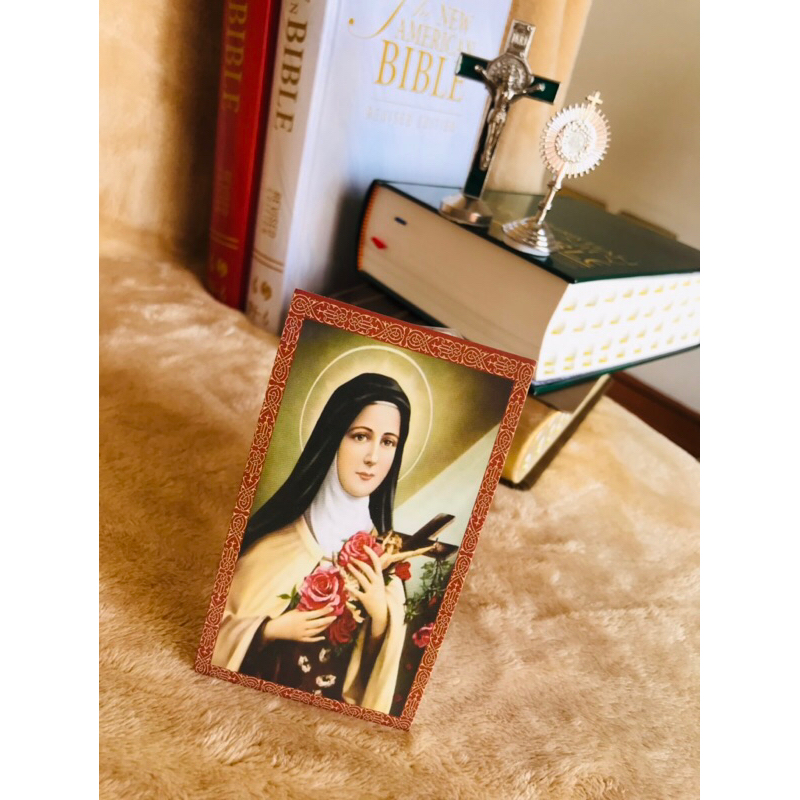 St Therese of the child Jesus Stampita/ prayer card | Shopee Philippines