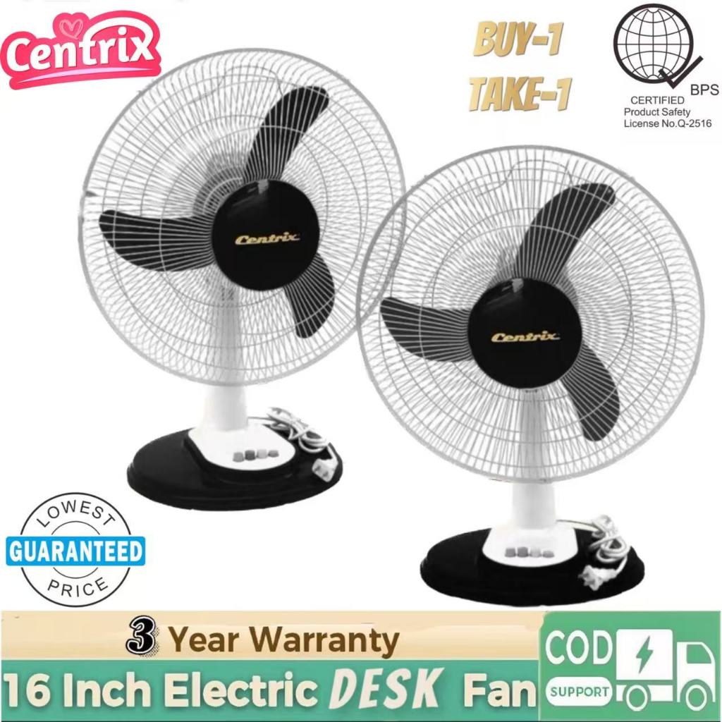 Centrix Desk Fan Portable 16-Inches Industrial Desk Fan High Quality ...